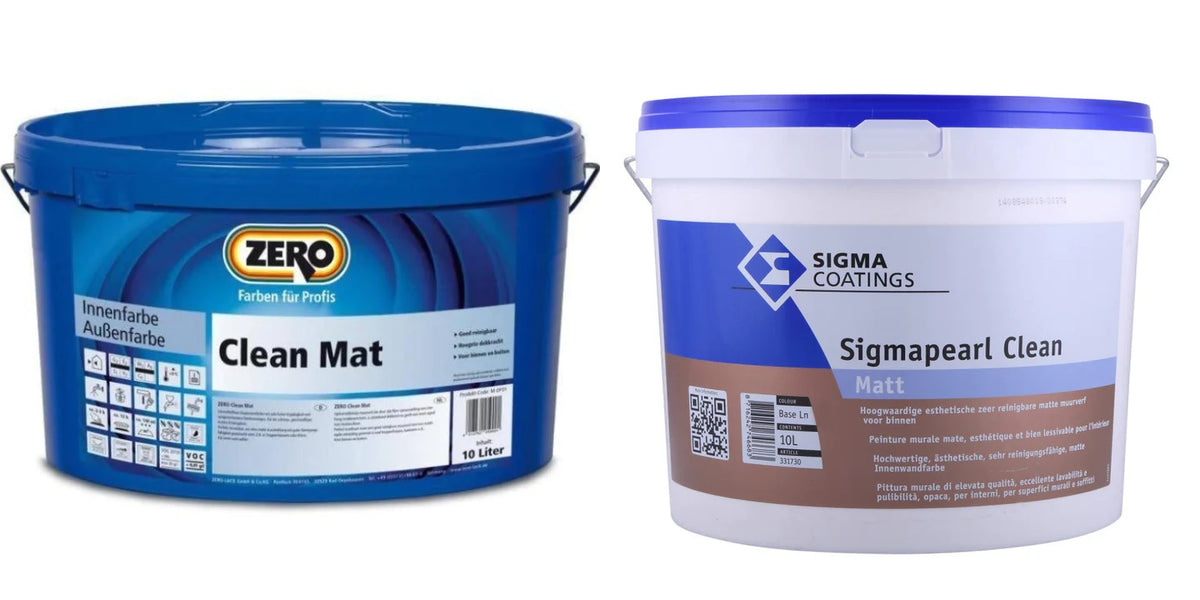 Wat is het verschil tussen de Sigma Sigmapearl Clean Matt en Zero Clean ...