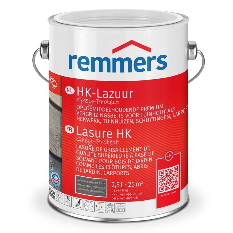 Remmers HK Lazuur Antracietgrijs kopen? | Verfsale.com